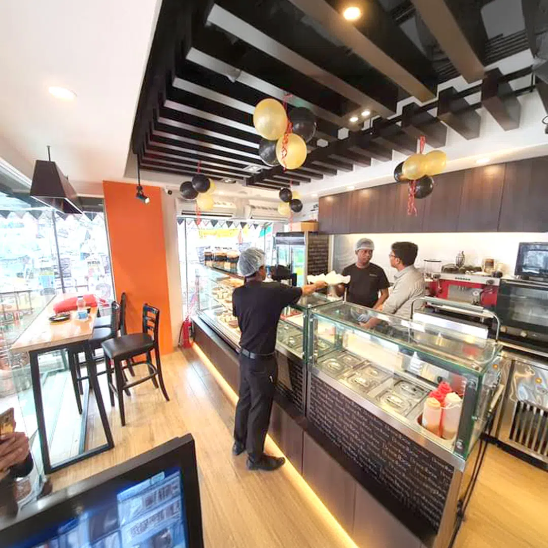 Bakery Interior at Baily Road - DIAGONAL ARCHITECTS